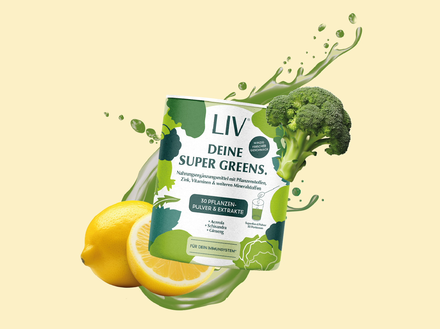 LIV | Natürliche Nahrungsergänzungsmittel | Anti-Stress Kur & Darmkur